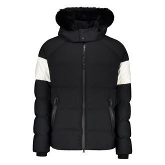 Moose Knuckles Daunenjacke mit Pelzrand - - Jackets - Herren - Schwarzk - S
