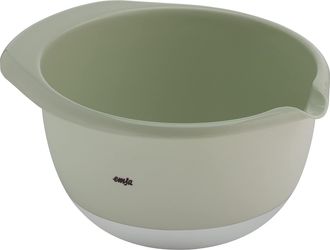 Emsa Prep&Bake R&uuml;hrsch&uuml;ssel aus Kunststoff, 2,8 Liter, Rutschfester Boden, Ausgie&szlig;rand und praktischer Griff, Stapelbar, Gr&uuml;n, K3242834