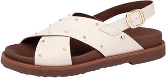Pikolinos Sandales en Cuir pour Femmes Aitana W7Z, Pointure:42 EU, La Couleur:Blanc