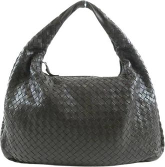 Bottega Veneta Sac bandouli&egrave;re en cuir Pre-owned - Femme - Pre-owned - Brun - Taille: ONE Size