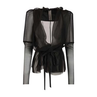 Rick Owens Damen, Blusen & Hemden, Schwarzk, MGr&ouml;&szlig;e