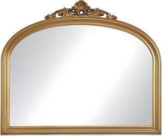 Vente-Unique Spiegel EYOB - Eukalyptusholz - H.90 cm - Goldfarben