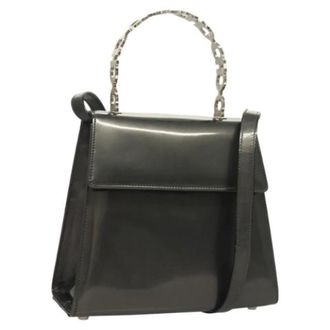 Ferragamo Pre-owned Canvas Handtaschen - - Pre-owned - Damen - Grau - ONE SIZE