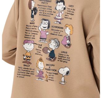 Codello Sweatshirt Codello Peanuts Sweatshirt mit Schriftzug und Peanuts Charakteren