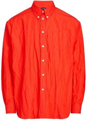 Willy Chavarria Chemise droite Veterano en coton m&eacute;lang&eacute;