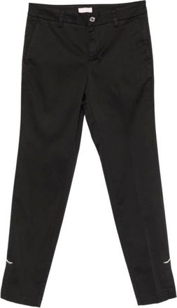 Liu Jo Femme, Pantalons, Noir, Taille: W27 Chino Chic Reg.W