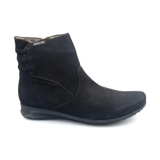 Mephisto Schwarzer Nubuk Ankleboot f&uuml;r Frauen - - Shoes - Damen - Schwarzk - 35 1/2 EU