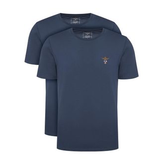 Aeronautica Aeronautica Militare T-Shirt-Set AM1UTI001B Dunkelblau Regular Fit