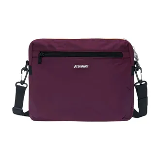 K-Way unisex, Sacs, Rouge, Taille: ONE Size Sac bandouli&egrave;re Moire