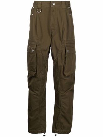 Diesel pantalon P-Barton &agrave; poches cargo - Vert