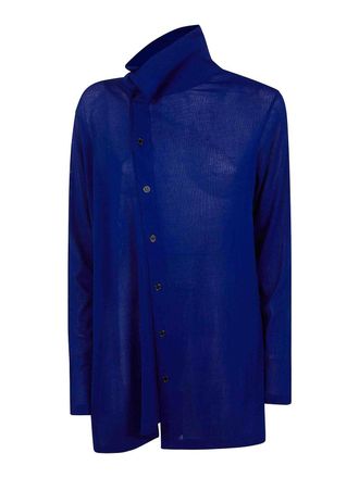 Yohji Yamamoto Cardigan - Bleu