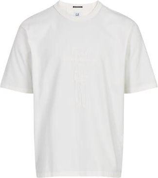 C.P. Company T-shirt &agrave; logo brod&eacute; en coton