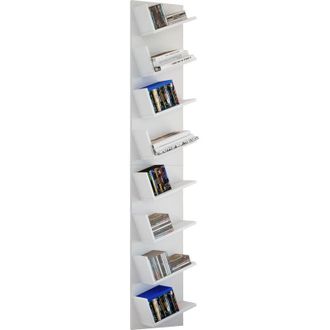 ebuy24 Ebuy24 - Rayon mural Lansi h. 180 x l. 33 x j. 16 cm Blanc