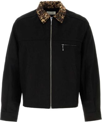 Ernest W. Baker Homme, Vestes, Noir, Taille: XL Wool Jacket