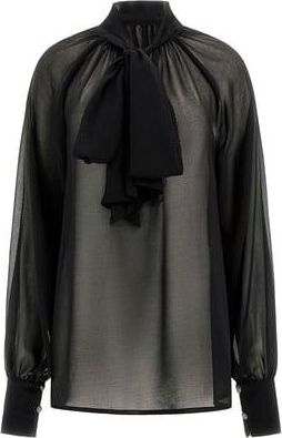 Guess Blouse fluide avec col &agrave; nouer