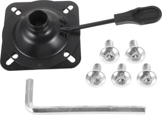 Pretyzoom Zerodeko Sitzneigungsverstellmechanismus B&uuml;rostuhl Ersatzteil Drehstuhlfu&szlig; mit Neigungsfunktion Robustes Stuhlgestell Kompatibel f&uuml;r Computer und B&uuml;ro