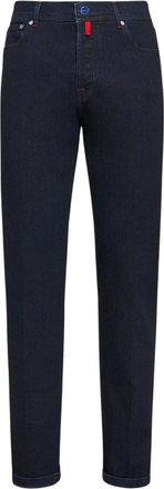 Kiton Homme, Jeans, Bleu, Taille: W32 Pantalon Coton