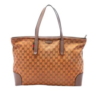 Gucci Sac cabas vintage Pre-owned en toile - Femme - Pre-owned - Orange - Taille: ONE Size