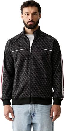 Guess Herren, Sweatshirts & Hoodies, Schwarzk, XLGr&ouml;&szlig;e