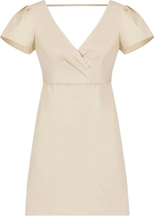 Emporio Armani Femme, Robes, Beige, Taille: 40 FR Abito