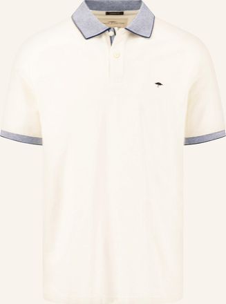 Fynch-Hatton Fynch-Hatton Piqu&eacute;-Poloshirt weiss