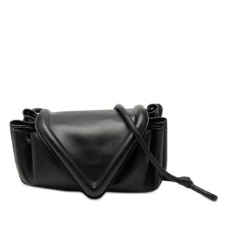Bottega Veneta Pre-owned Sac Bandouli&egrave;re Beak - Femme - Pre-owned - Noir - Taille: ONE Size