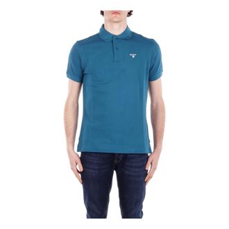 Barbour Homme, Tops, Bleu, Taille: 2XL Polo Bleu T-shirts et Polos
