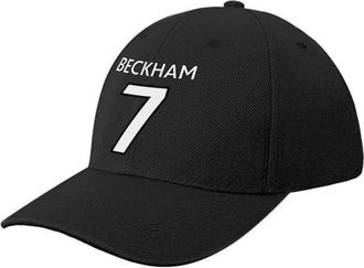 Generic Casquette de baseball David Beckham Man United Casquette de baseball Streetwear Trucker Chapeaux Homme Casquette Cadeau Femme