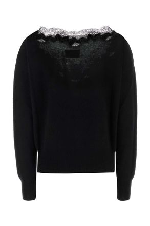 Ermanno Scervino Scollo Sweater - Black