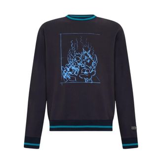 Iceberg Rundhals-Sweatshirt - - Sweatshirts & Hoodies - Herren - Blau - L