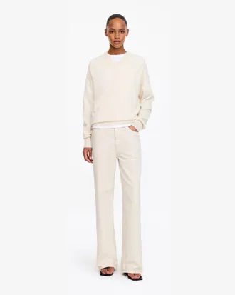 Arket CORAL Wide Jeans -Wei&szlig;