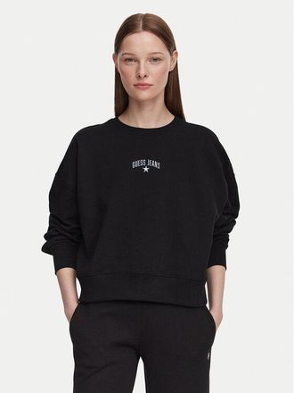Guess Sweatshirt W6YQ03 K3828 Schwarz Regular Fit