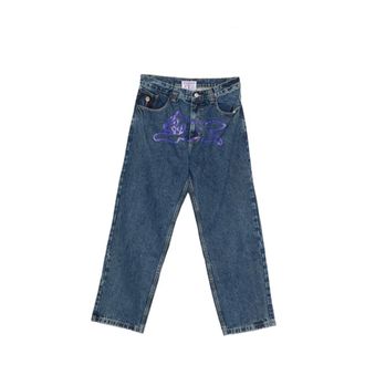 Billionaire Boys Club Homme, Jeans, Bleu, Taille: W36 Five Pockets Belt Loops Jeans