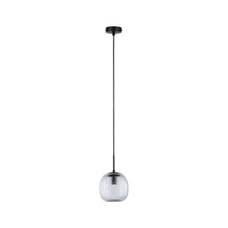 Paulmann 71147 Selection Bathroom Pendelleuchte Ruya IP44 E14 230V max. 20W Glas, Schwarz matt Badbeleuchtung