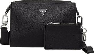 Guess Sac bandouli&egrave;re Milano - Homme - Sacs - Noir - Taille: ONE Size