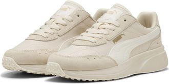 Puma R78 Glance, Weiblich Sneaker, Alpine Snow-WARM White-Gold