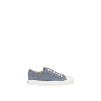 Moschino unisex, Chaussures, Bleu, Taille: 38 EU Baskets en denim floqu&eacute;