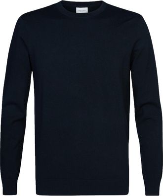Profuomo Leichter Pullover aus TENCEL Lyocell und Seide in