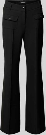 Cambio High Waist Hose mit Pattentaschen