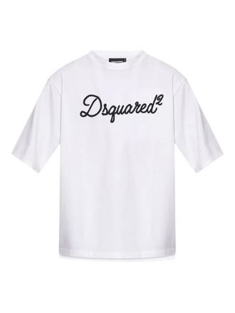 Dsquared2 T-Shirt mit Logo - Wei&szlig;