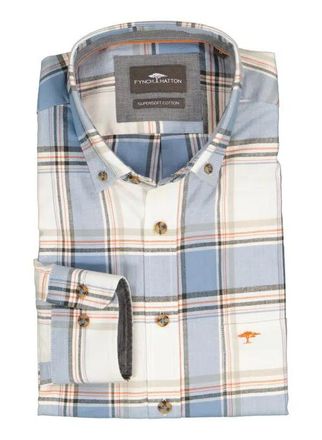 Fynch-Hatton Fynch-Hatton Herren Hemden blau