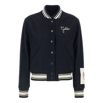 Golden Goose Femme, Vestes, Bleu, Taille: 34 FR Dirce Bomber Jacket