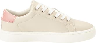 Calvin Klein Jeans Damen Cupsole Sneaker Schuhe, (Eggshell/Ash Rose), 37