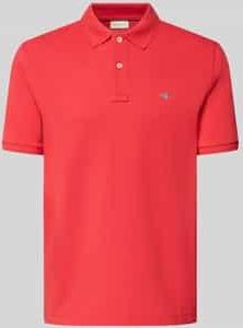 GANT Slim Fit Poloshirt mit Logo-Stitching