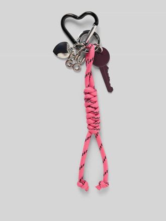 HUGO BOSS Schl&uuml;sselanh&auml;nger mit Wickeloptik Kurdel Modell NEEKO_CHARM