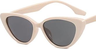 Generic Lunettes de soleil tendance oeil de chat 2025 pour hommes et femmes, lunettes de soleil de décoration de vacances en plein air (couleur : D, taille : 