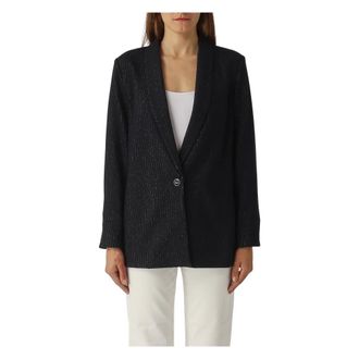 Nenette Femme, Vestes, Bleu, Taille: 36 FR Botaro Blazer