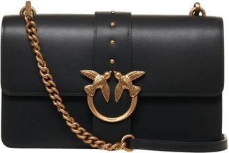 Pinko Pinko Hobo Bags - Love One Classic Shoulder Bag - Gr. unisize - in Schwarz - für Damen