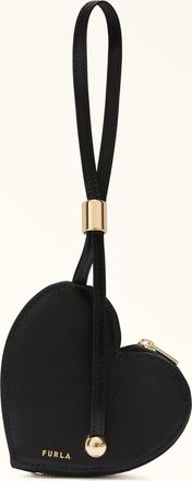 Furla Laura M&uuml;nzb&ouml;rse S Nero Schwarz Strukturiertes Leder Damen