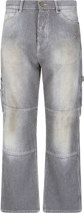 Cultura Straight Striped Jeans